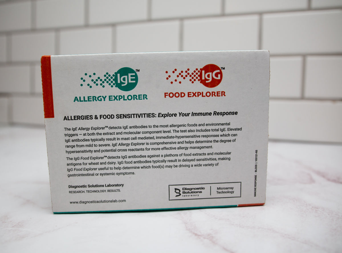 Explorer IgG/IgE Combined – Dr Wendy Davis ND